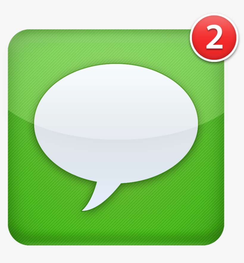 Graphic Library Library Icon Transparent Imessage - Text Message Icon ...