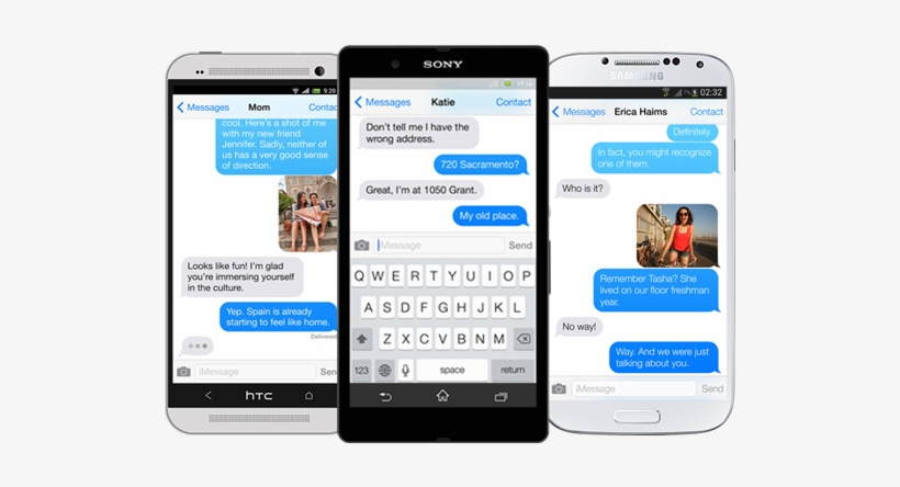 Imessage For Android - Piemessage - 560x380 PNG Download - PNGkit