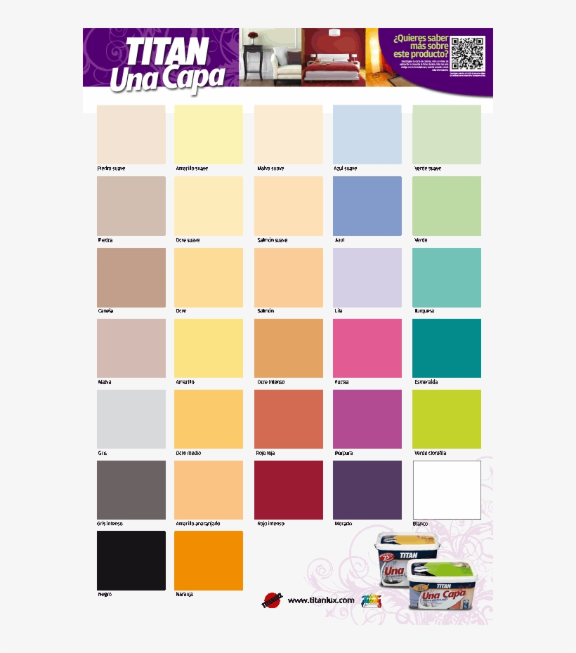 Download Transparent Pinturas Titan Una Capa - PNGkit