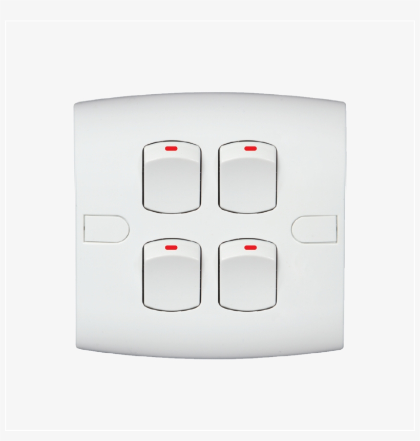On Sale - 4 Gang 1 Way Switch - 900x900 PNG Download - PNGkit