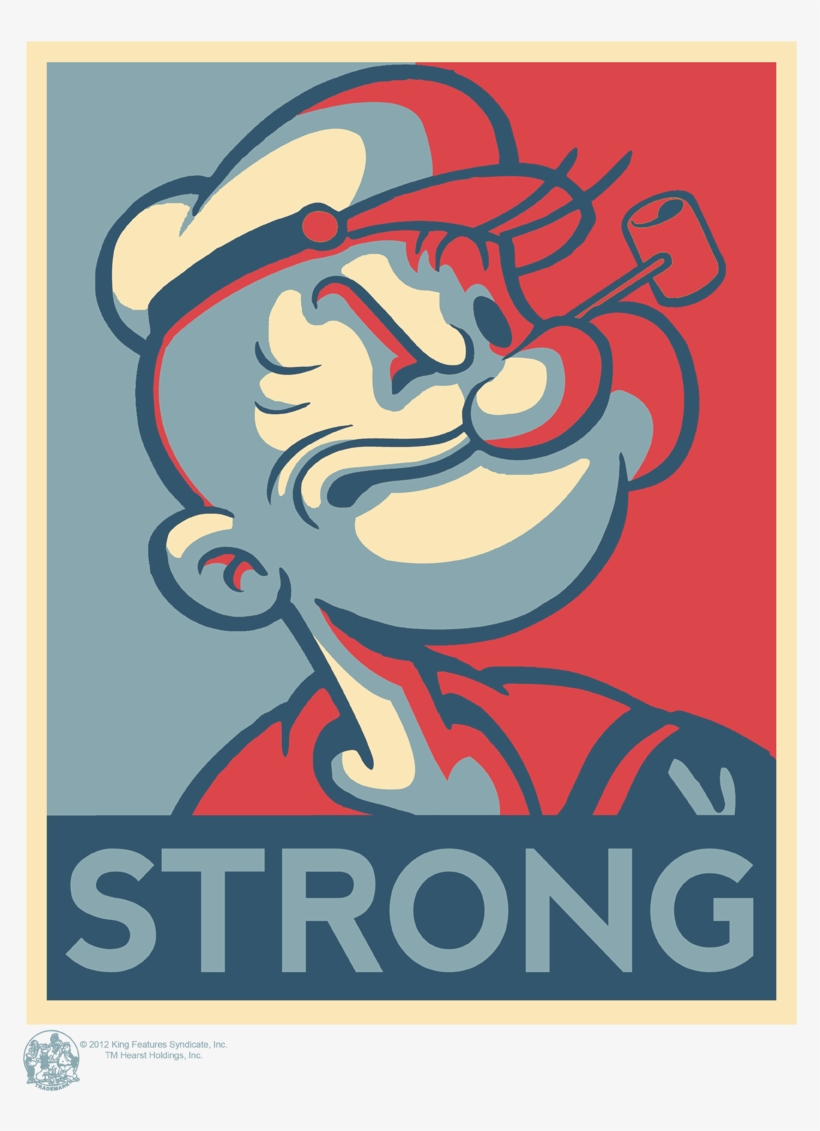 Popeye Strong Pullover Hoodie - Popeye - Strong - 864x1123 PNG Download ...