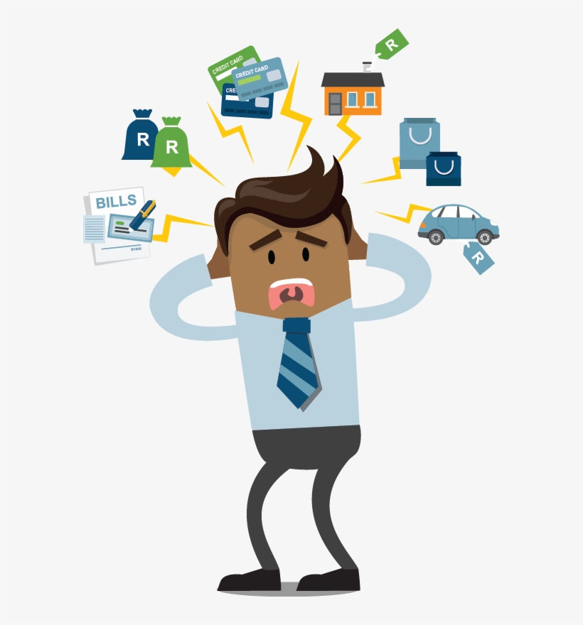 Smartcents People-14 - Debt Cartoon Png - 586x800 PNG Download - PNGkit