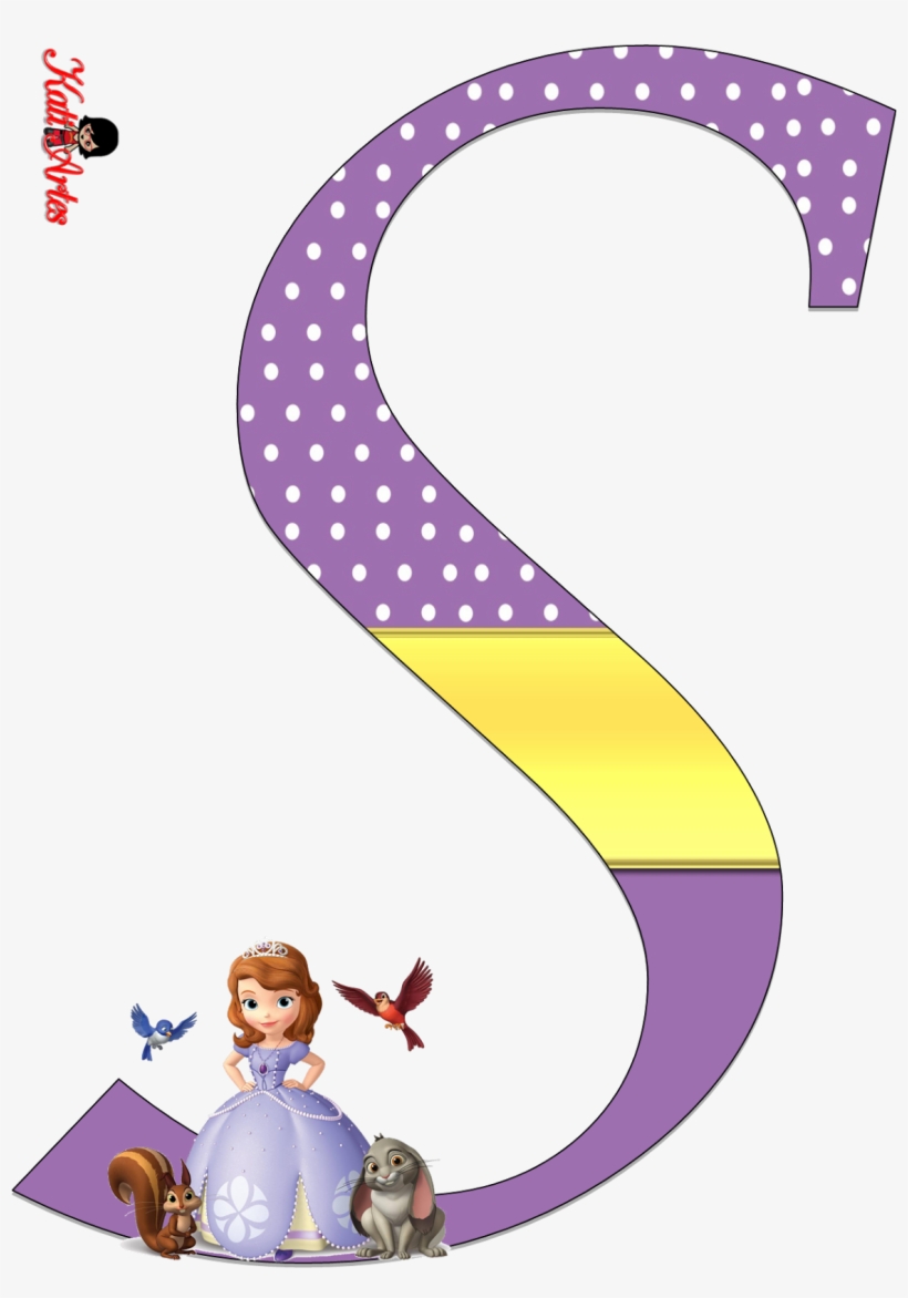 Clipart Letters Princess - Sofia The First All Alphabets - 1158x1600 ...