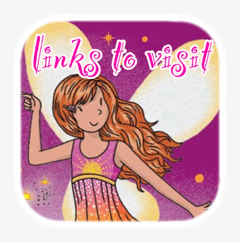 Link Button - Png - Rainbow Magic Ava The Sunset Fairy - 768x768 PNG ...