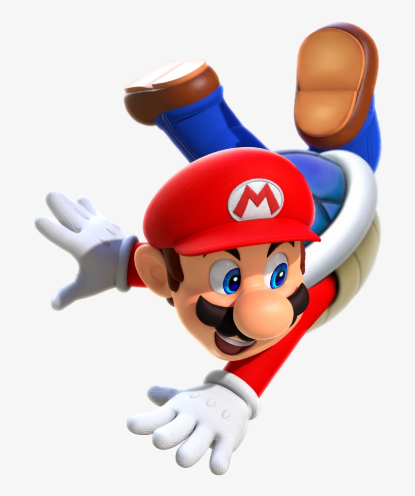 Mario Wears The Shell Of A Blue Koopa Troopa - Super Mario Run: The ...