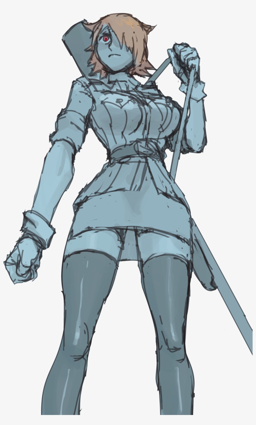 Hellsing Seras Victoria Wip - Illustration - 1280x1810 PNG Download ...