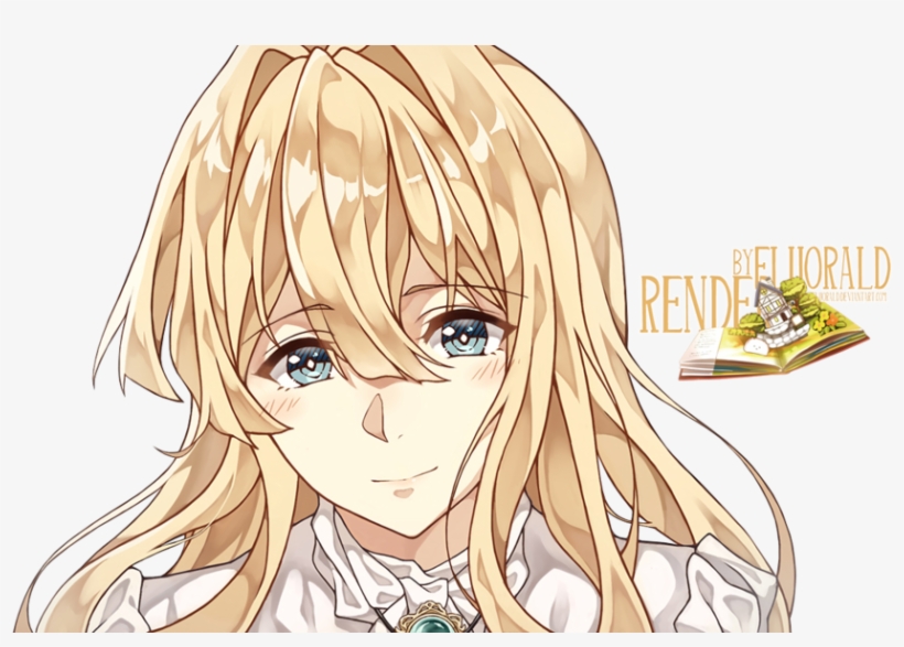 Violet Evergarden - Violet Evergarden Head Render - 1024x560 PNG ...