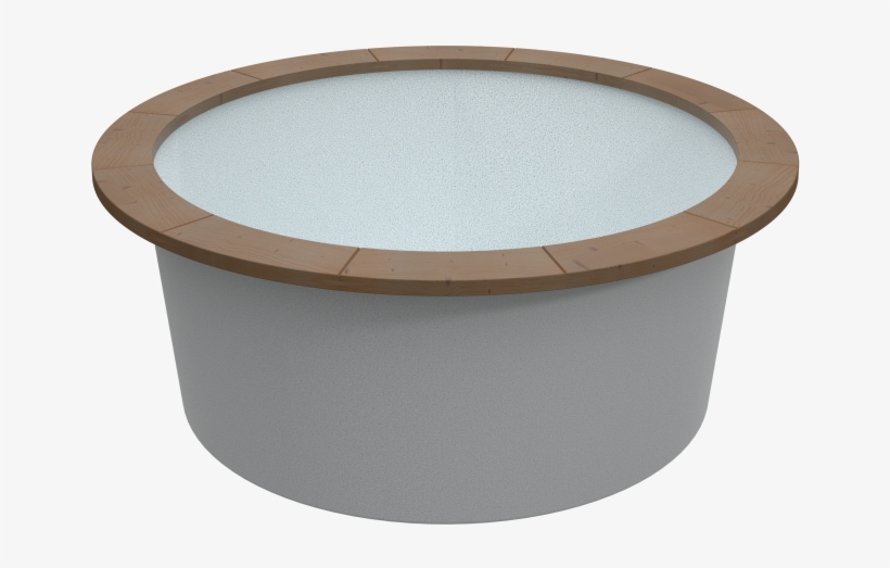 Basic Self Construction Intern Granite White Shell - Coffee Table ...