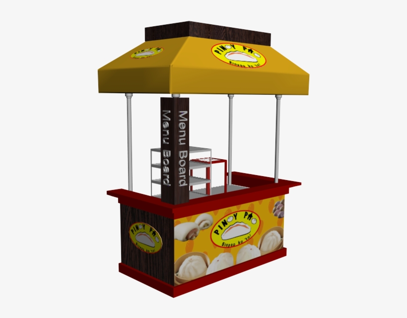 High-end Cart - Foodcart Corner - - Pinoy Pao Express - 800x600 PNG ...