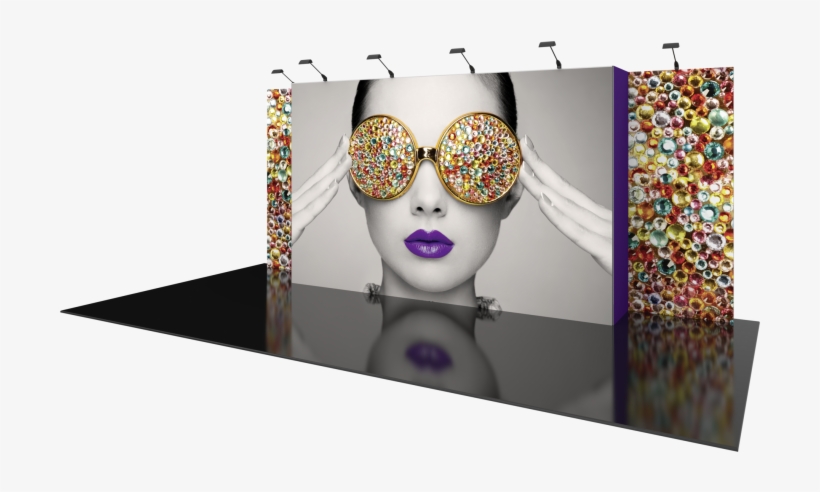 Vector Frame Essential 20ft Modular Backwall Kit - Motif - 700x700 PNG ...