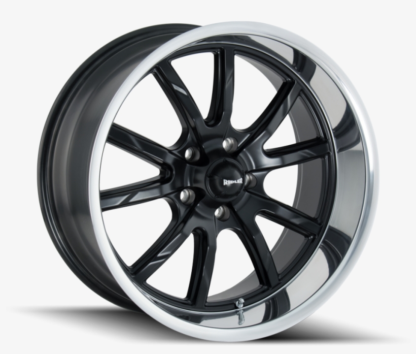 Ridler 650 Wheel Matte Black Mustang 2005-2017 Gt V6 - American Racing ...