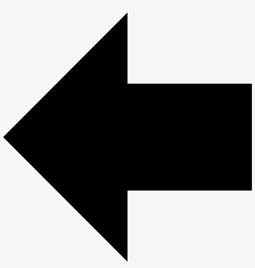 Go Back Arrow Comments - Seta Para Tras - 980x980 PNG Download - PNGkit