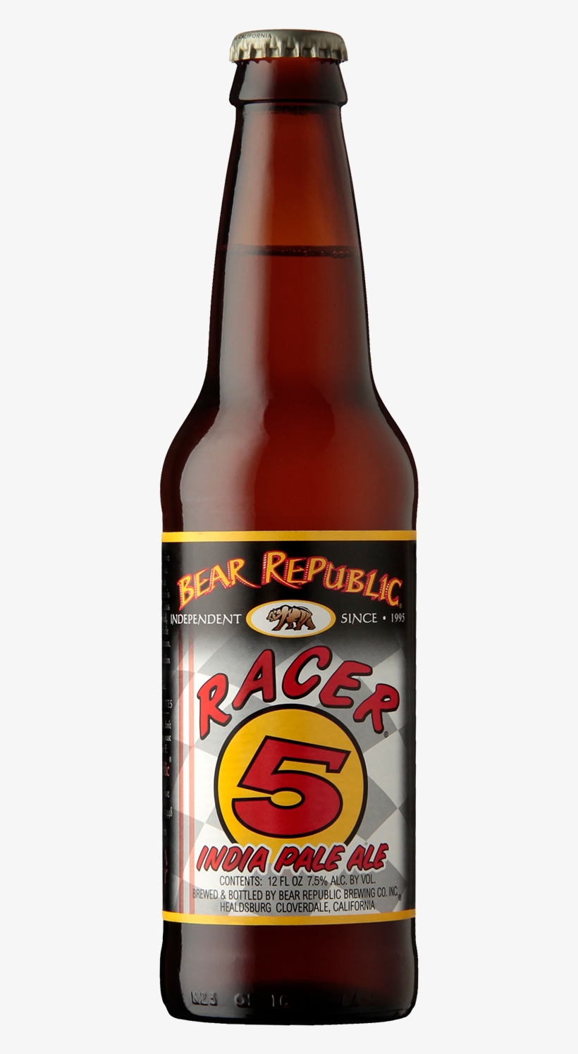 Racer - Bear Republic Racer 5 Ipa 355ml - 400x1442 PNG Download - PNGkit