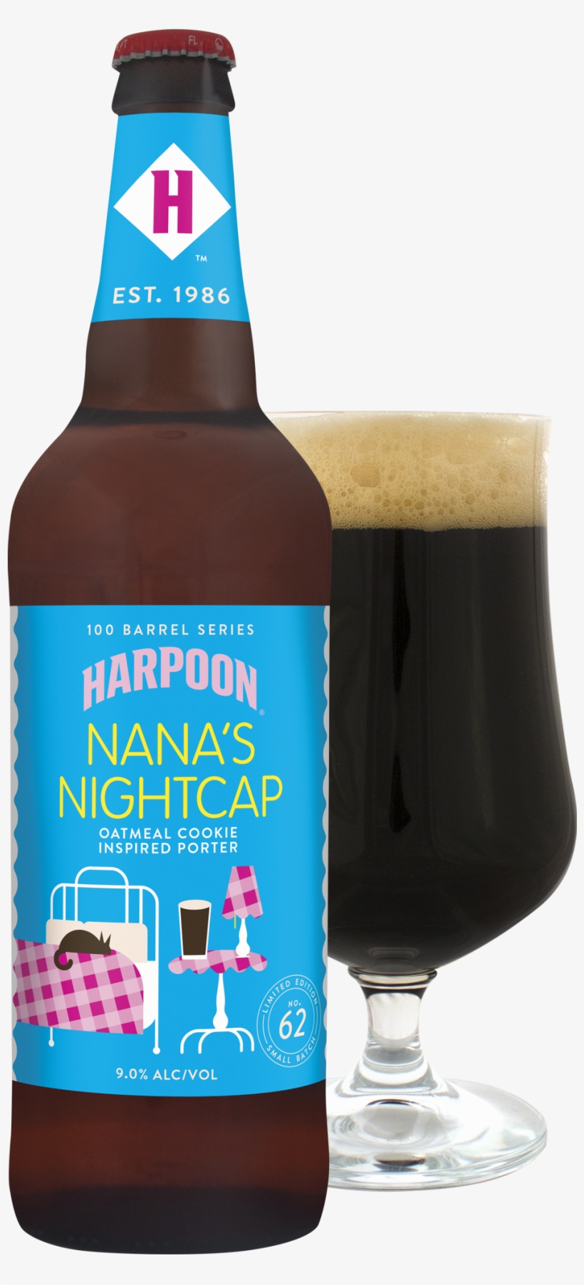 #62 Nana's Night Cap Bottle And Glass, Pdf - Harpoon Ipa - 6 Pack, 12 ...