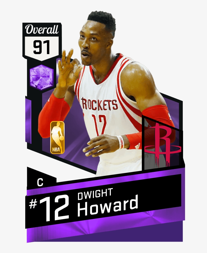 Dwight Howard - Nba 2k Baron Davis - 651x941 PNG Download - PNGkit