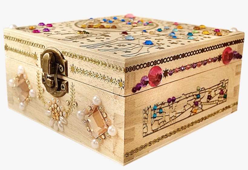 Attractive Square Shaped Hand Decorated Wooden Box - Box - 1500x1500 ...