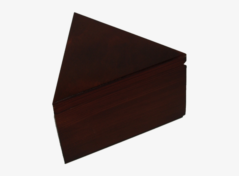 Picture Of Triangular Wooden Box - 542x568 PNG Download - PNGkit