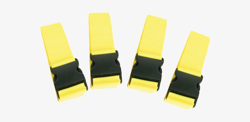 Kiefer Color-coded Spine Board 4 Torso Straps, Assorted - 600x600 PNG ...