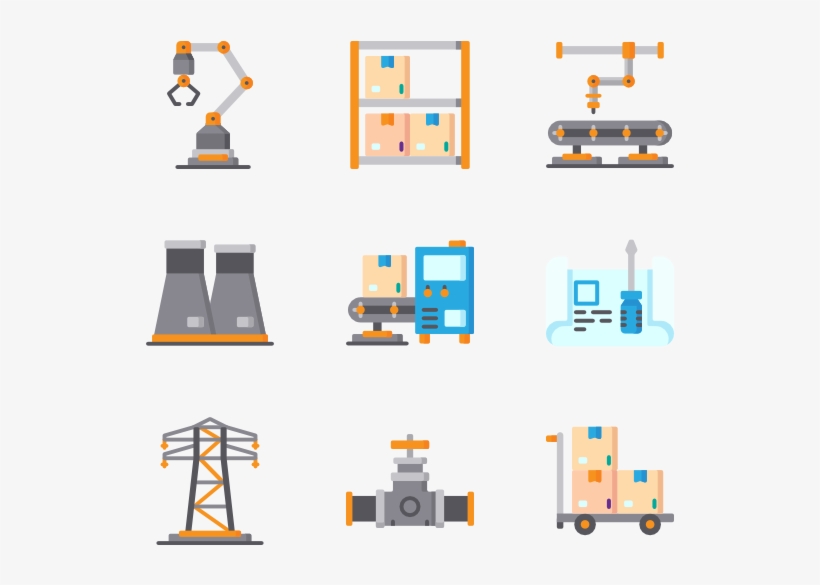 Industrial Process - Industry - 600x564 PNG Download - PNGkit