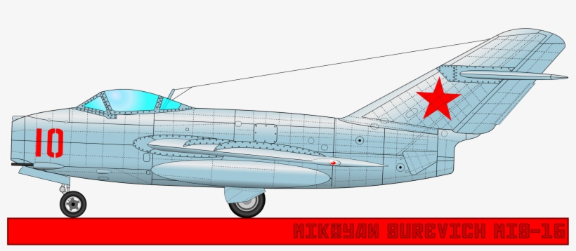 This Free Icons Png Design Of Mig-15 - 2351x913 PNG Download - PNGkit