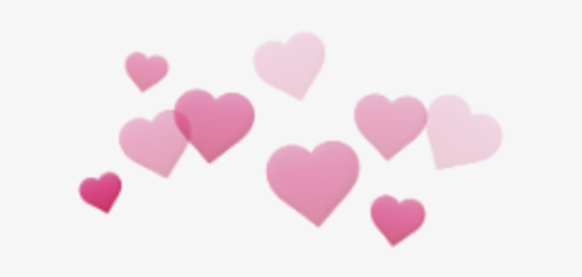 Download Transparent Hearts Cute Aesthetic Pink Stickers Transparent ...