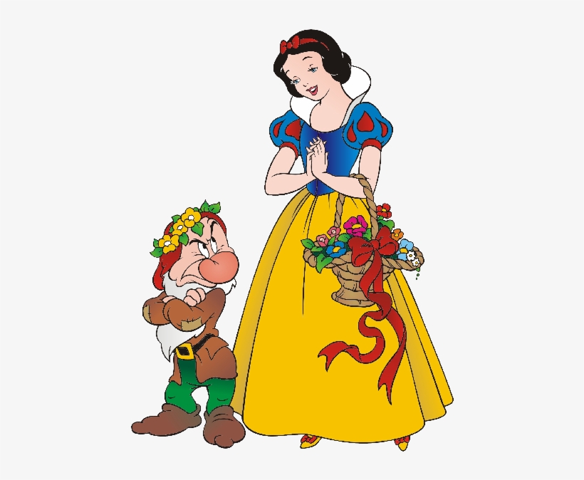 Snow White And The Seven Dwarfs Cartoon Clipart - Disney - 600x600 PNG ...