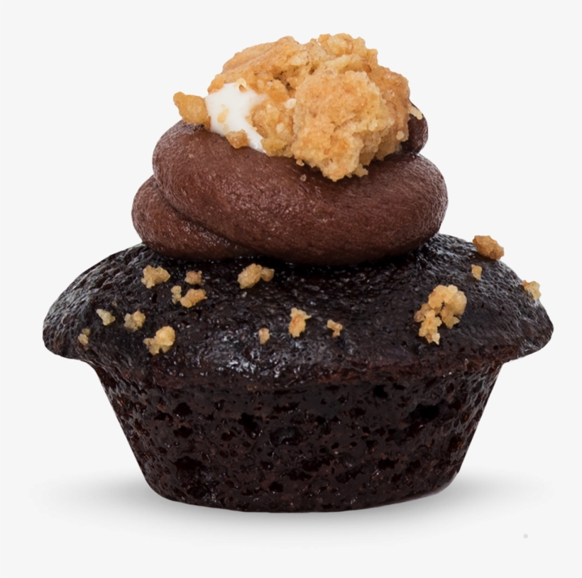 Smores Cupcake Small Side View Image - Baked By Melissa Cupcakes Png ...