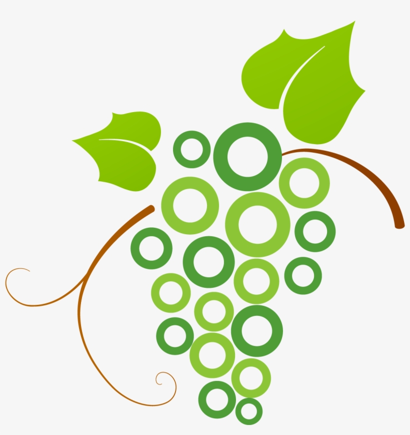 Logo Common Grape Vine - Grape - 1526x1533 PNG Download - PNGkit