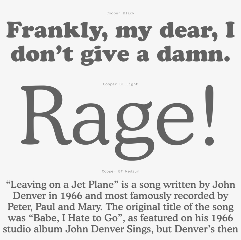 Font Review Journal Specimen Font Review Journal Specimen - Don't Give ...