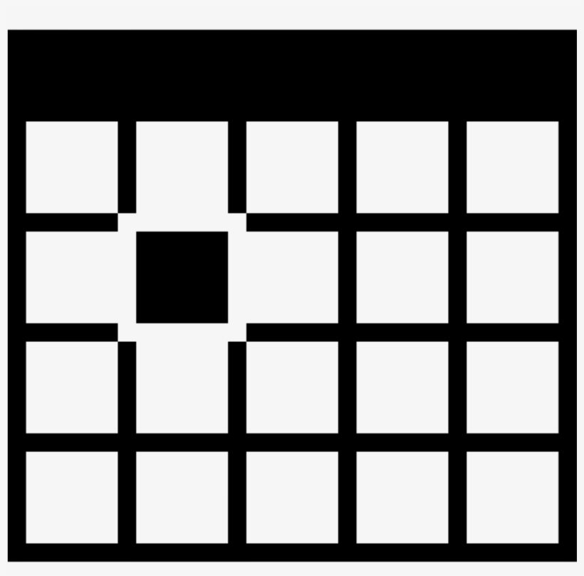 Calendar Graphic - Icon - 1000x1000 PNG Download - PNGkit