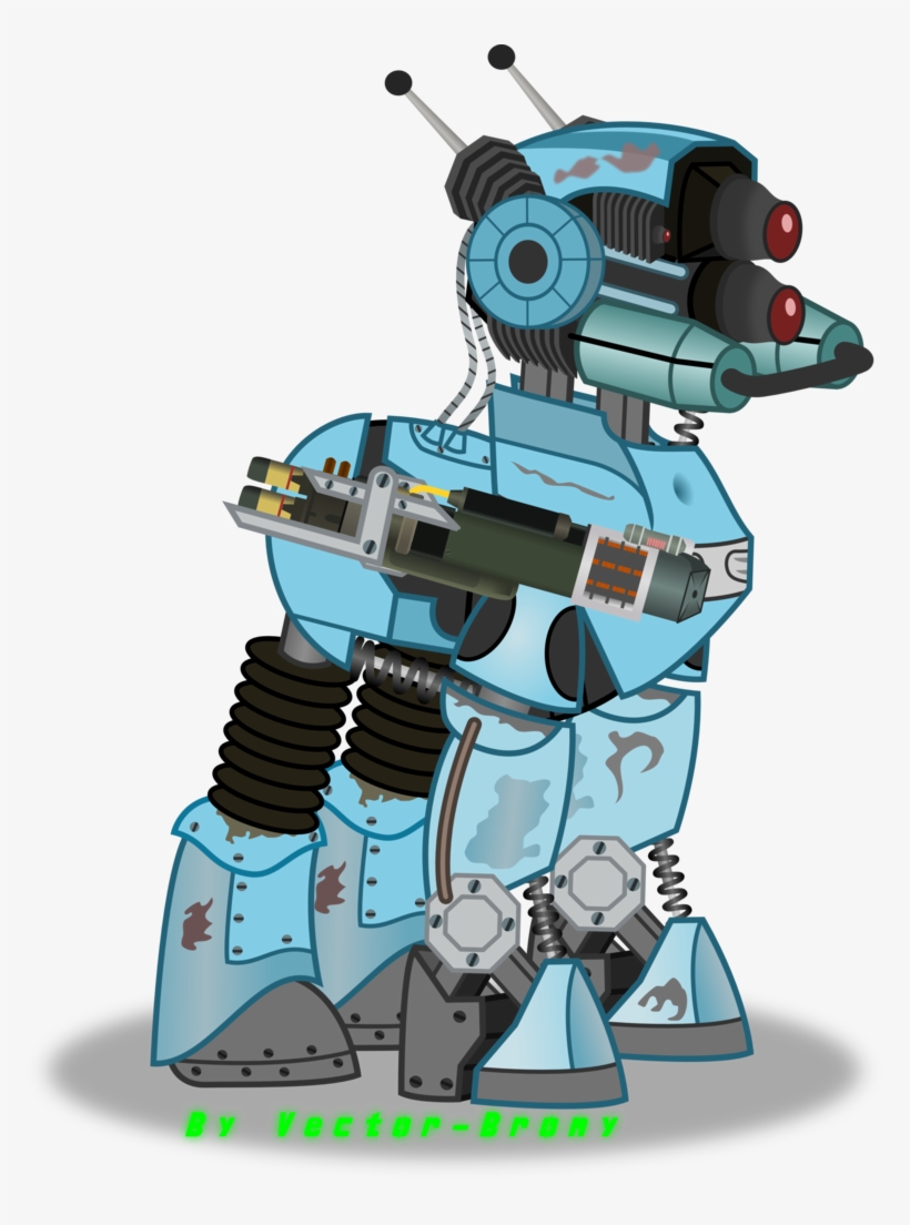 Vector Robots Simple Clipart Royalty Free - My Little Pony: Friendship ...
