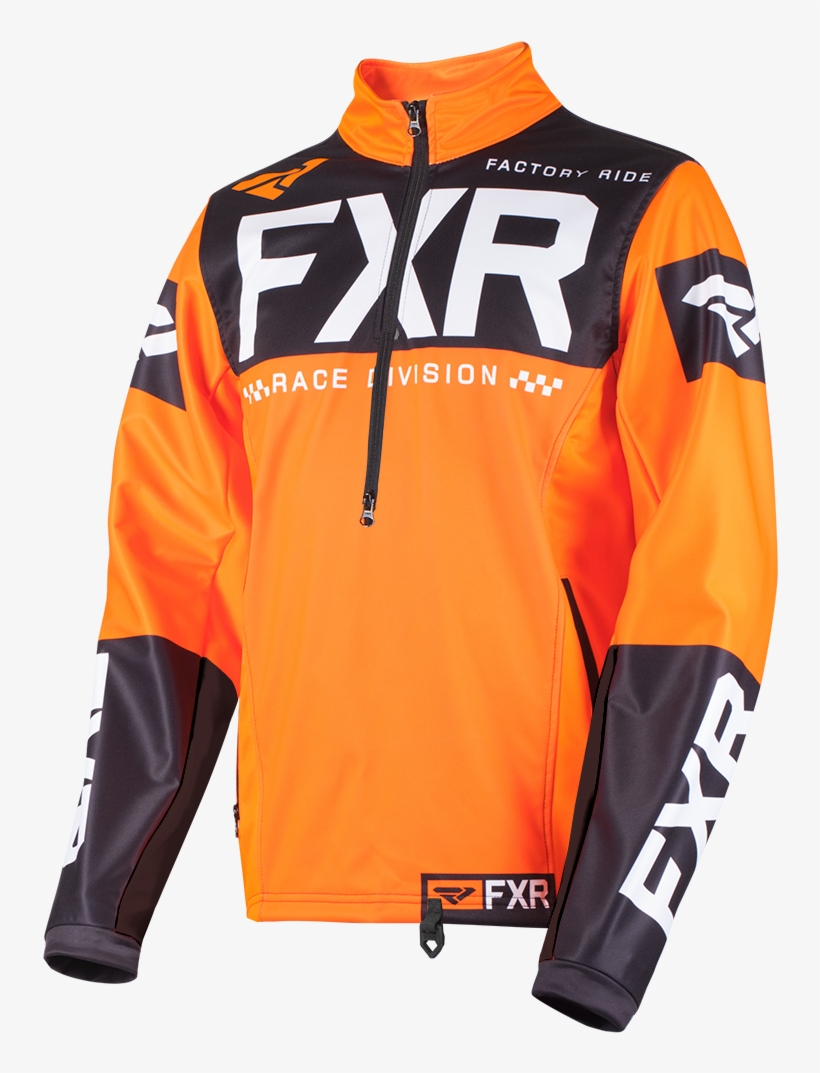 Cold Cross Rr Pullover Orange / Black / White - Fxr - 757x1000 PNG ...