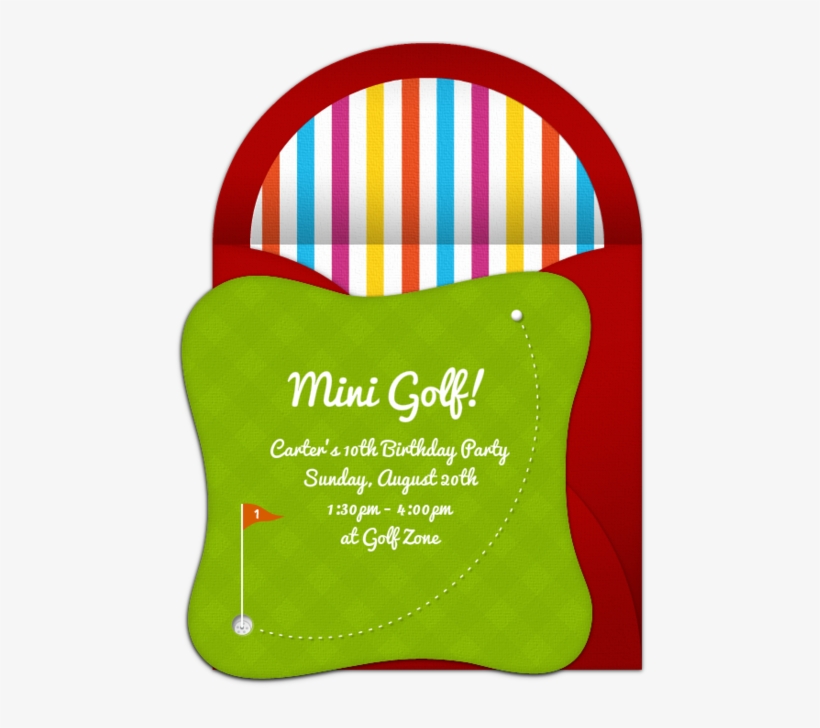 Putt-putt Online Invitation - Circle - 650x650 PNG Download - PNGkit