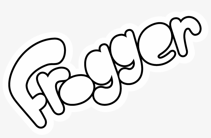 Frogger Logo Black And White - Frogger Logo - 2400x1454 PNG Download ...
