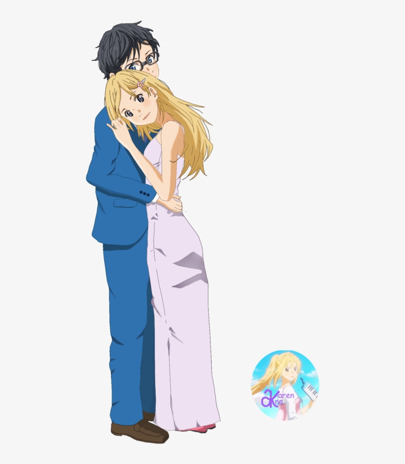 Kaori And Kousei Heaven Render By Kawori-miyazono - Kousei - 789x1012 ...