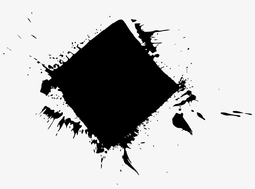 Free Download - Square Splatter - 2915x2021 PNG Download - PNGkit