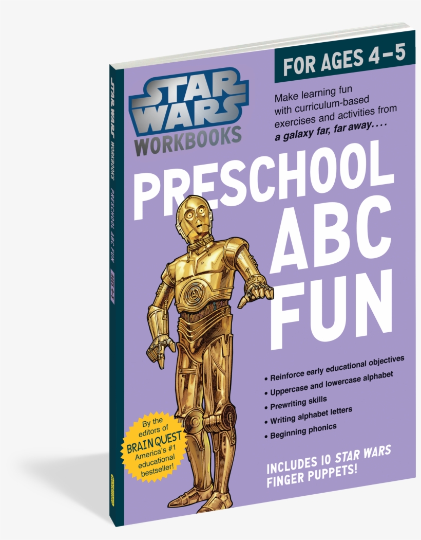 Star Wars Workbook, Preschool Abc Fun [book] - 1950x2400 PNG Download ...