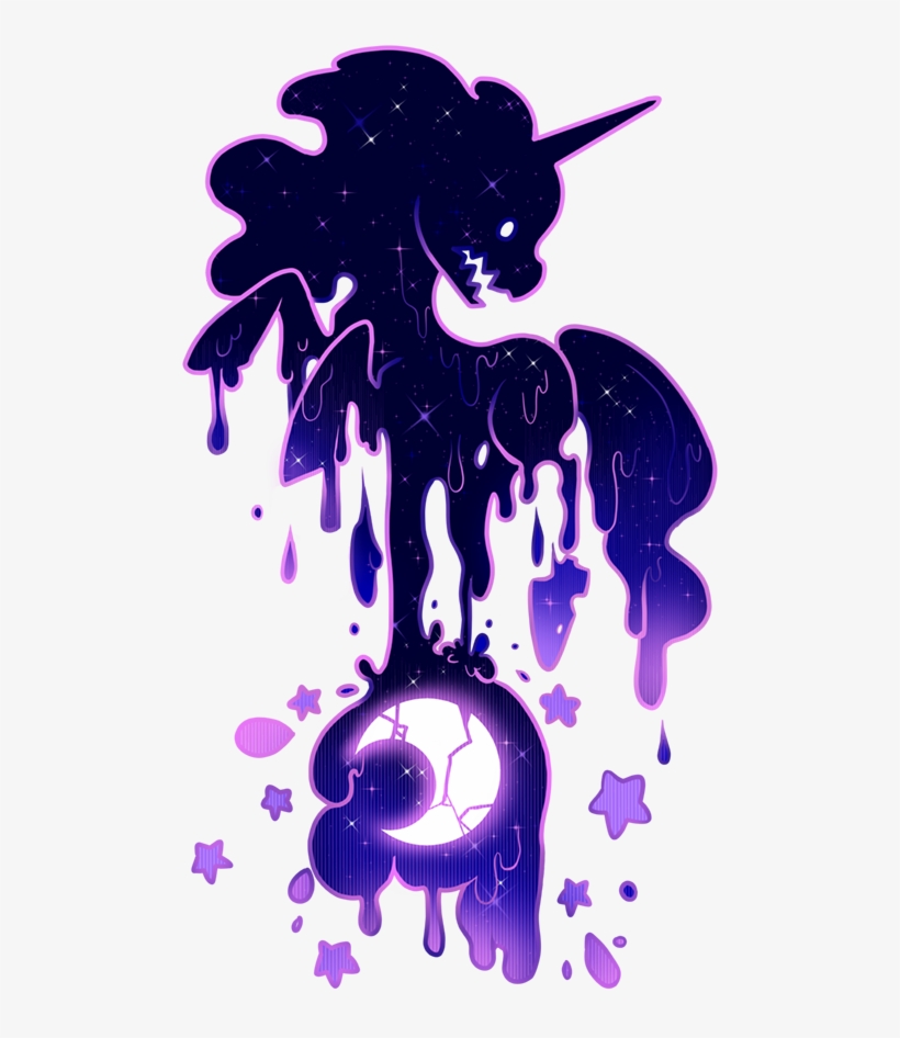 Theuselesstoe, Crescent Moon, Cutie Mark, Design, Moon, - Luna As A ...