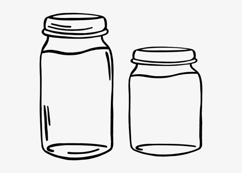 Download Free Printable Clipart And Coloring Pages - Glass Containers ...