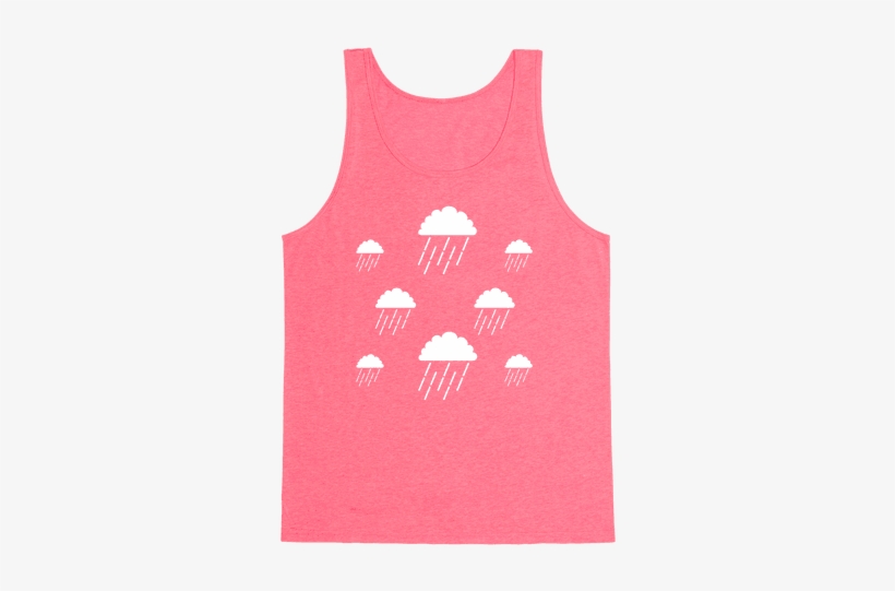 Minimalist Rain Clouds Tank Top - Top - 484x484 PNG Download - PNGkit