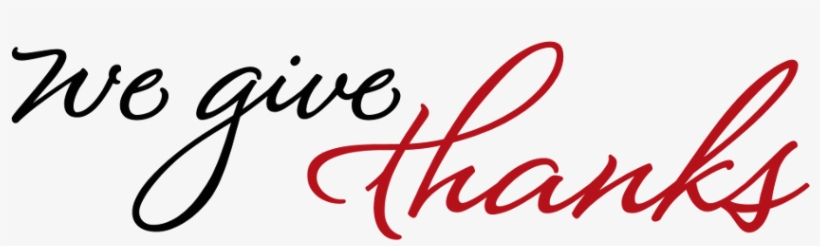Giving Thanks - “ - Give Thanks Vector - 900x230 PNG Download - PNGkit
