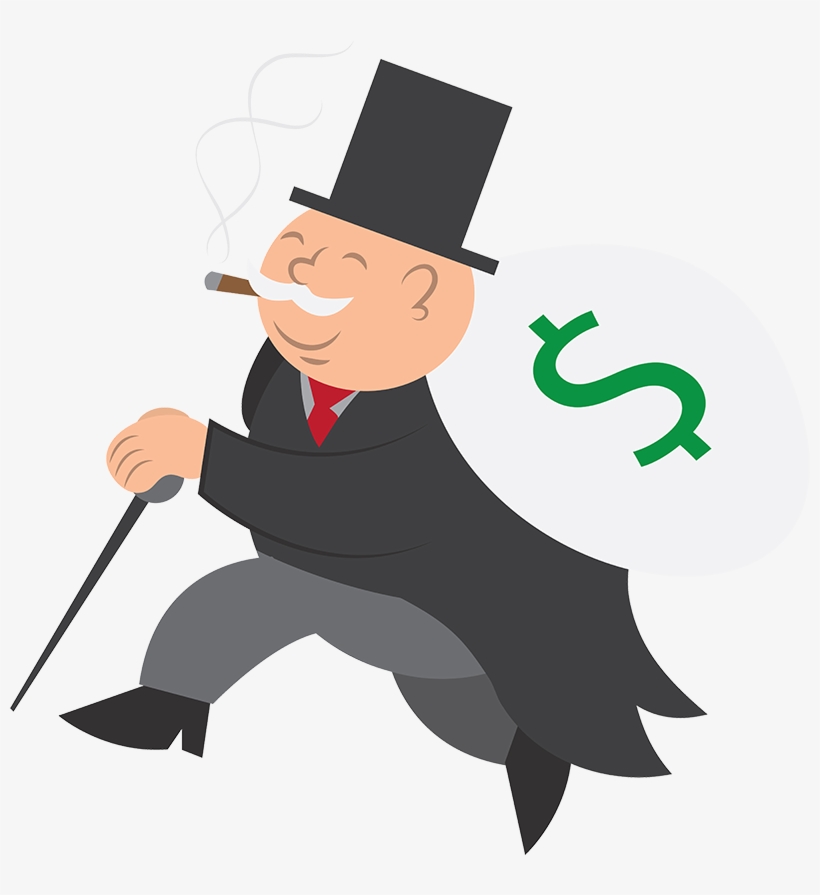 Money Man With Money Bag - Guy Running With A Bag Of Money - 800x815 ...