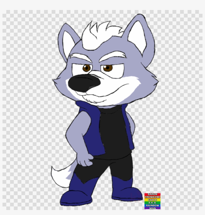 Weasyl Wolf O Donnell Clipart Star Fox Zero Dog Whiskers - Weasyl Wolf O Donnell - 900x900 PNG ...