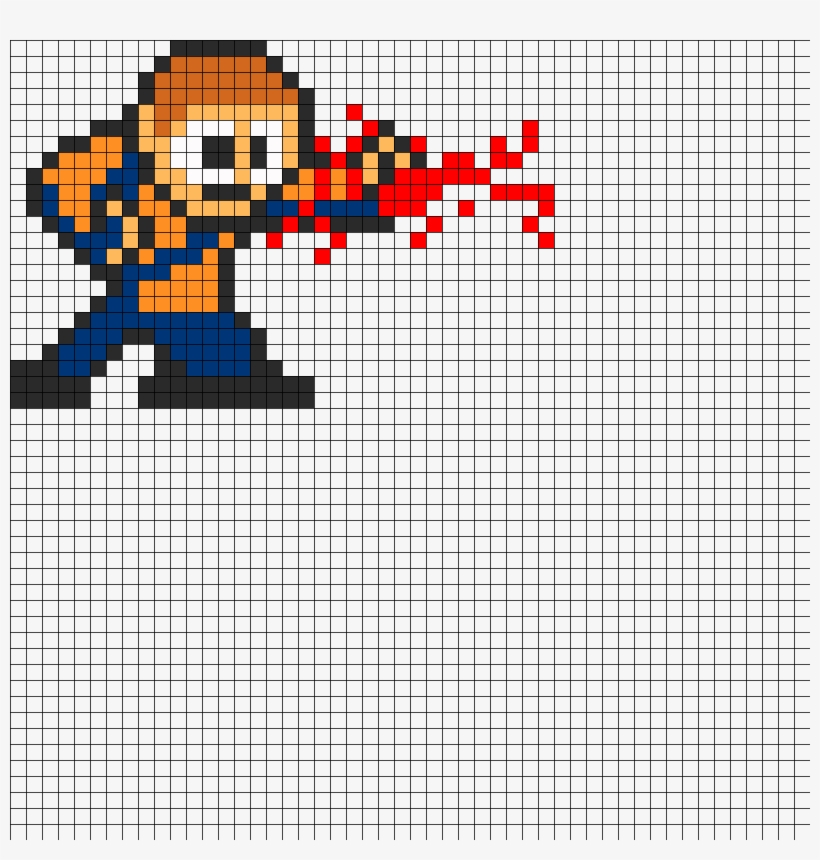 Download Transparent 8 Bit Cole From Infamous Perler Bead Pattern ...