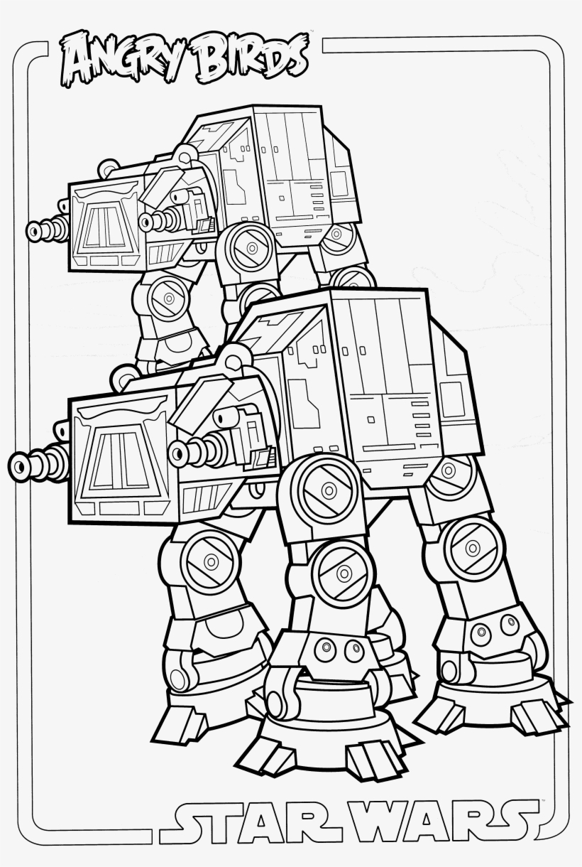 14 At-at - Angry Birds - 5100x7020 PNG Download - PNGkit