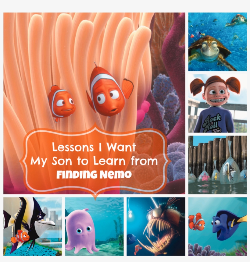 Life Lessons From Finding Nemo - Filmcells Finding Nemo Minicell Framed ...