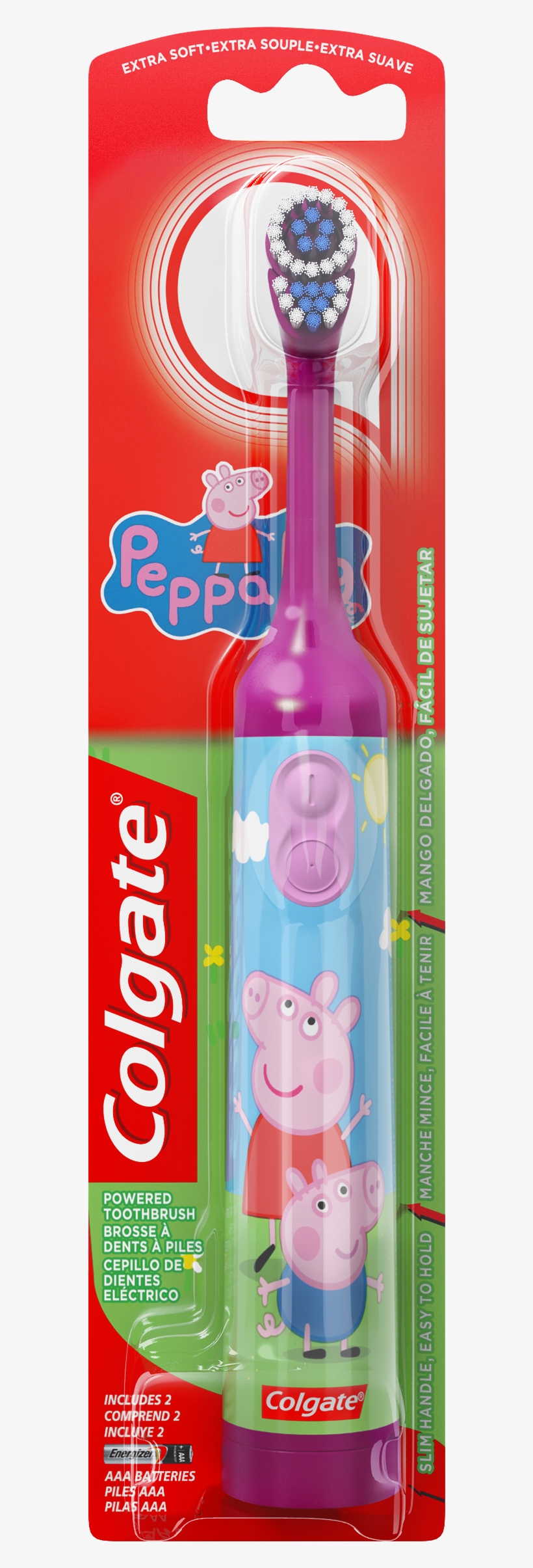 Colgate Kids Battery Powered Toothbrush, Peppa Pig - Colgate Kids ...