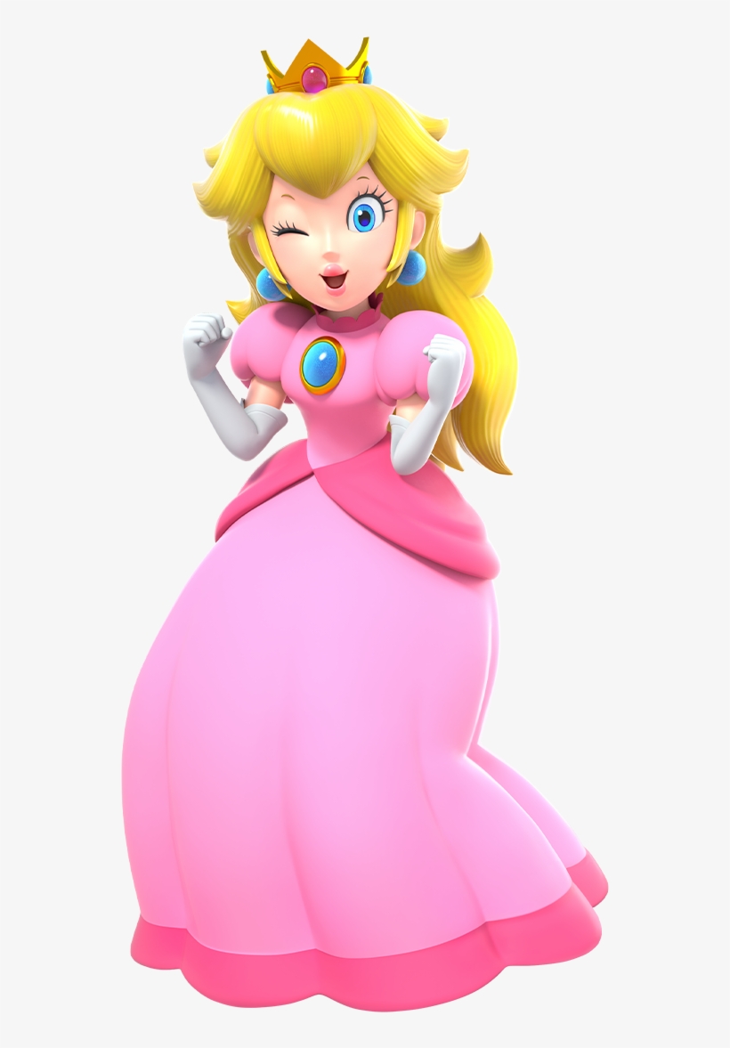 Download Transparent Princess Peach Super Mario Party - PNGkit