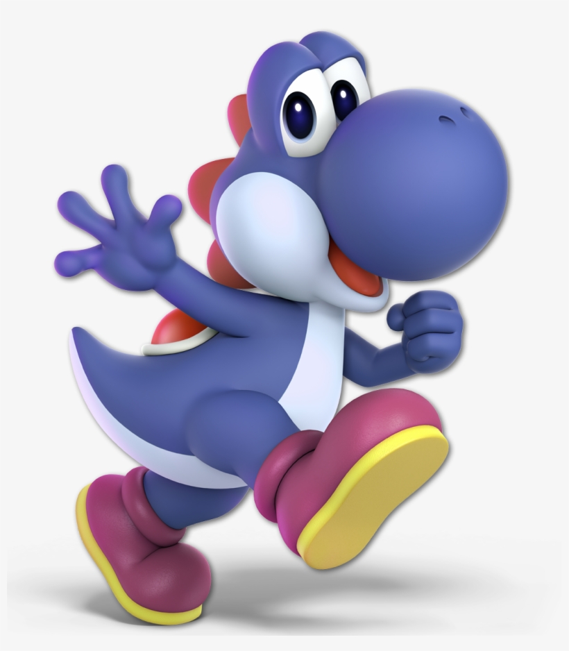 Yoshi - Super Smash Bros Ultimate Yoshi Render - 1100x1205 PNG Download ...
