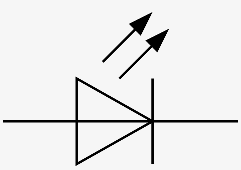 Open - Circuit Symbol For Led - 2000x1340 PNG Download - PNGkit